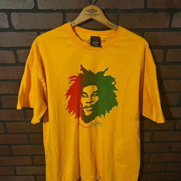 Zion Rootswear | Shirts | Vintage Zion Rootswear Bob Marley Xl Tshirt ...